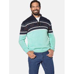 Jan Vanderstorm Herren Rundhalspullover "Pullover BJORNHOLM", blau, Gr. XL, Obermaterial: 55% Polyacryl PAN. 45% Baumwolle CO., Pullover