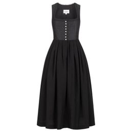 N&uuml;bler N&Uuml;BLER Damen Dirndl "Dirndl lang Saskia", schwarz, Gr. 44, Obermaterial: 100% Viskose CV., Kleider