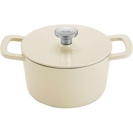 Fissler Br&auml;ter "Moments Collection", 4,5 l + &Oslash; 23cm + H&ouml;he 17cm, wei&szlig;, T&ouml;pfe, Deckel mit Fissler AromaStar Kondensatfunktion