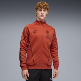 Puma Herren Sweatjacke "AC Milan KING Anthem Jacke Herren", rot, Gr. XL, Obermaterial: 63% Polyester, 37% Baumwolle. Taschenfutter: 100% Polyester.