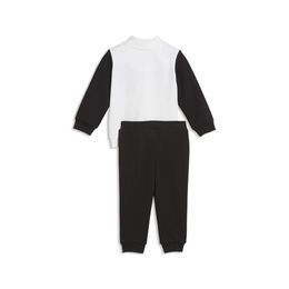 Puma M&auml;dchen Sportanzug "BMW M MOTORSPORT Essentials Trainingsanzug Kinder", schwarz-wei&szlig;, Gr. 98, Obermaterial: 32% Polyester, 68% Baumwolle. Rippe: