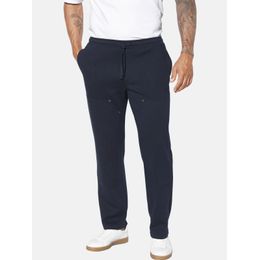 Jan Vanderstorm Herren Jogginghose "Jogginghose INGBERG", blau, Gr. XL, Obermaterial: 82% Baumwolle CO. 18% Polyester COOLMAX PES(Coolmax)., Hosen