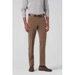 MEYER Herren Chinos "Roma", grau, Gr. 58, unifarben, 55% Polyester, 42% Schurwolle, 3% Elasthan, Hosen, mit Stretch-Dehnbund