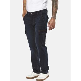 Jan Vanderstorm Herren Cargojeans "Cargojeans GUNNHEIM", blau, Gr. 36, Obermaterial: 98% Baumwolle CO. 2% Elasthan EL., Jeans