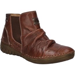 Josef Seibel Damen Stiefelette "Felicia 03, rost-kombi", Gr. 38, braun, Obermaterial: 100% Rindsleder Leather cow., Schuhe