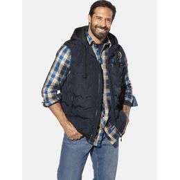 Jan Vanderstorm Herren Steppweste "Steppweste ERKULF", blau, Gr. 72, Obermaterial: 100% Polyester COOLMAX PES(Coolmax)., Westen