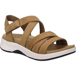 Josef Seibel Damen Sandale "Estelle 07, nuss", Gr. 36, braun, Obermaterial: 100% Rindsleder Leather cow., Schuhe