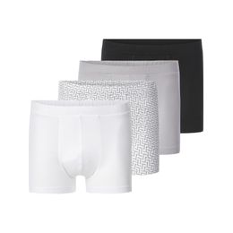 Babista Herren Boxershorts "4er Pack Boxershorts VILLORA", Gr. M, bunt, Unterhosen, mit elastischem Bund
