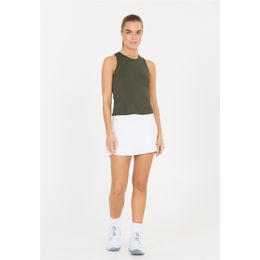 ENDURANCE ATHLECIA ATHLECIA Damen Tanktop "Delrey"khaki, Gr. 40, unifarben, 85% Polyamid, 15% Elasthan, Tops, Mit Quick-Dry-Funktion