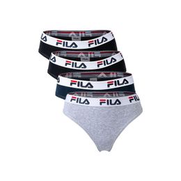 Fila Damen Slip "Slip 4er Pack", Gr. XS, bunt, Obermaterial: 95% Baumwolle CO. 5% Elasthan EL., Unterhosen