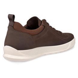 Ecco Herren Sneaker "BYWAY", Gr. 44, braun, Nubukleder, Schuhe, Schn&uuml;rschuh, Halbschuh, Freizeitschuh mit griffiger Laufsohle
