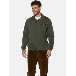 Babista Herren Langarm-Poloshirt "Langarm-Poloshirt DOROCASTI", gr&uuml;n, Gr. XL, Obermaterial: 100% Baumwolle CO., Shirts