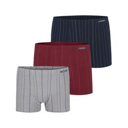 Jan Vanderstorm Herren Retro Pants "3er Pack Retropant LEONELL", Gr. LXL, blau, Obermaterial: 95% Baumwolle CO. 5% Elasthan EL., Unterhosen