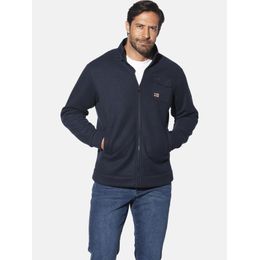 Jan Vanderstorm Herren Sweatjacke "Sweatjacke HALSTROM", blau, Gr. XL, Obermaterial: 100% Polyester COOLMAX PES(Coolmax)., Sweatjacken