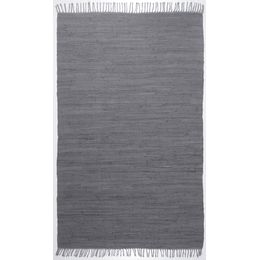 Theko Teppich HAPPY COTTON anthrazit