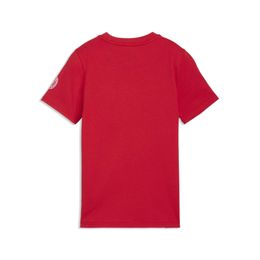 Puma Kinder T-Shirt "AC Milan ftblCulture T-Shirt Jugendliche"for all time rot schwarz, Gr. 164, bedruckt, Obermaterial: 100% Baumwolle. Rippe: 25%
