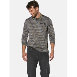 Babista Herren Langarm-Poloshirt "Langarm-Poloshirt VANDOR", gr&uuml;n, Gr. M, Obermaterial: 62% Baumwolle CO. 38% Polyester COOLMAX PES(Coolmax)., Shirts