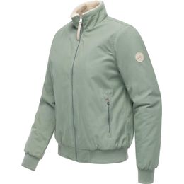 Ragwear Damen Outdoorjacke "Coogie YOUMODO", gr&uuml;n, Gr. XXL, Obermaterial: 68% Baumwolle, 32% Nylon. Innenfutter: 100% Polyester. Wattierung: 100%