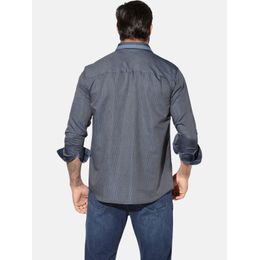Jan Vanderstorm Herren Langarmhemd "Doppelpack Hemd JORLAND", schwarz, Gr. XL, Obermaterial: 100% Baumwolle CO., Hemden