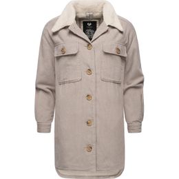 Ragwear Damen Cordjacke "Kyoka", beige, Gr. XL, Au&szlig;enmaterial: 100% Baumwolle; Innenfutter: 100% Polyester; Wattierung: 100% Polyester, Jacken,