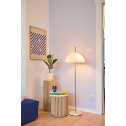 Blumenhocker Tom Tailor HOME "Ribbed", beige (natur), B:25cm H:66cm T:25cm, Hocker, Blumenhocker, im extravaganten Ribbed-Look