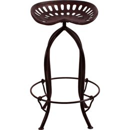 Barhocker Sit "This&That", schwarz (gestell schwarz), B:47cm H:79cm T:47cm, Hocker, Barhocker, TraktorSitz auf Metallgestell
