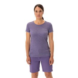 Funktionsshirt Vaude "WOMEN'S ESSENTIAL T-SHIRT", Damen, Gr. 36, rosa (mulberry), Obermaterial: 100% Polyester, slim fit normal, Rundhals, Shirts Funktionsshirt, Slim fit Passform, Kurzarmdesign, Rundhalsausschnitt