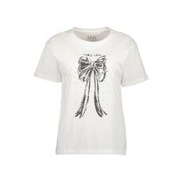 T-Shirt Blue Seven "Blue Seven T-Shirt", Damen, Gr. 42, 0001, wei&szlig;, 100% Baumwolle, normal, Rundhals, Shirts T-Shirt