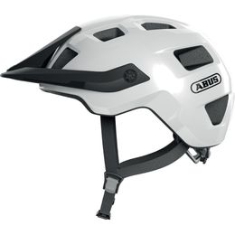 Mountainbikehelm Abus "MOTRIP" Gr. L, wei&szlig; (shiny wei&szlig;), Helme, L Kopfumfang: 57cm - 61cm