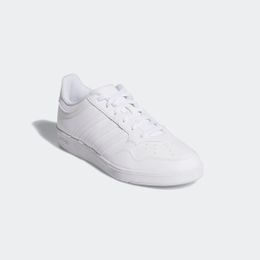 Sneaker adidas Sportswear "HOOPS 4.0", Damen, Gr. 42, schwarz-wei&szlig; (cloud wei&szlig;, cloud wei&szlig;, core schwarz), Synthetik, Schuhe Sneaker