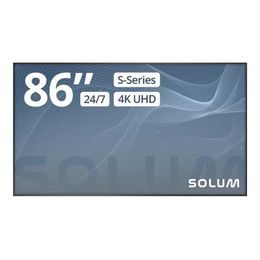 Solum Standard Display | 86 Zoll | 800 cd/m&sup2; | Ultra-HD | 3840 x 2160 Pixel | 24/7 Display