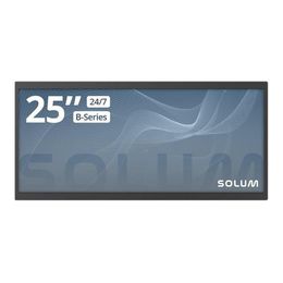 Solum Bar Display (Slim Bezel) | 25 Zoll | 350 cd/m&sup2; | 2560 x 1080 Pixel | 24/7 Display