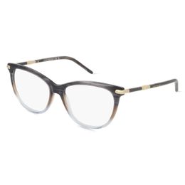 Longchamp LO2727 Brille Unisex | Fassung: Vollrand, Cat Eye, Grau Verlaufend