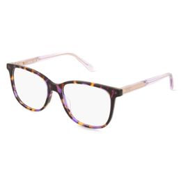 Fossil Rodenstock FOS 7140 Brille Damen | Fassung: Vollrand, Panto, Lila Havanna