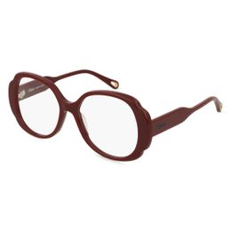 Chlo&eacute; Chlo&eacute; CH0196O Brille Unisex | Fassung: Vollrand, Butterfly, Burgunder