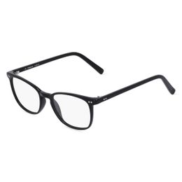 Fielmann JIL 020 CL Brille Teenager | Fassung: Vollrand, Panto, Schwarz Gl&auml;nzend