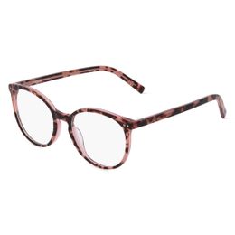 Rodenstock 5358 Brille Unisex | Fassung: Vollrand, Rund, Rose Havanna