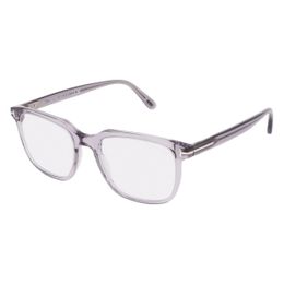 Tom Ford FT5818-B Brille Unisex | Fassung: Vollrand, Quadratisch, Grau Transparent