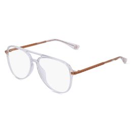 Michael Kors MK4096U Brille Damen | Fassung: Vollrand, Pilot, Wei&szlig; Transparent