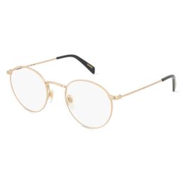 Levi's Levi's LV1007 Brille Unisex | Fassung: Vollrand, Rund, Gold