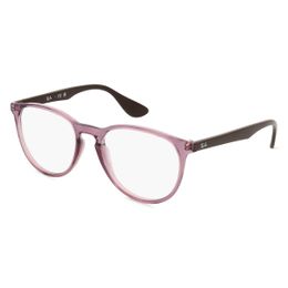 Ray-Ban RX7046 Brille Damen | Fassung: Vollrand, Rund, Violett Transparent