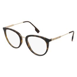 Burberry BE2331 Brille Damen | Fassung: Vollrand, Panto, Havanna Gold