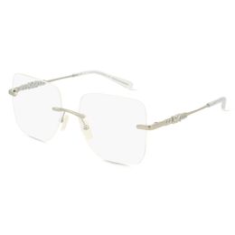 Michael Kors 0MK3078 GIVERNY Brille Damen | Fassung: Randlos, Quadratisch, Silber
