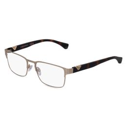 Emporio Armani EA1027 Brille Herren | Fassung: Vollrand, Quadratisch, Gold Schwarz