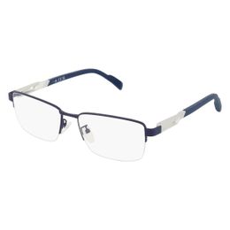 Adidas SP5026 Brille Unisex | Fassung: Vollrand, Quadratisch, Blau Silber