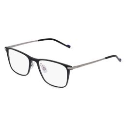 Zeiss ZS23127 Brille Unisex | Fassung: Vollrand, Quadratisch, Schwarz Silber