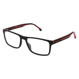 Carrera 8885 Brille Herren | Fassung: Vollrand, Quadratisch, Schwarz Rot