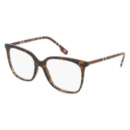 Burberry BE2367 Brille Damen | Fassung: Vollrand, Quadratisch, Havanna