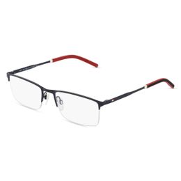 Tommy Hilfiger TH1830 Brille Herren | Fassung: Vollrand, Quadratisch, Blau Dunkel