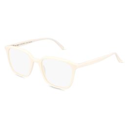 Fielmann LN 045 FLEX CL OSKAR Brille Herren | Fassung: Vollrand, Quadratisch, Wei&szlig;